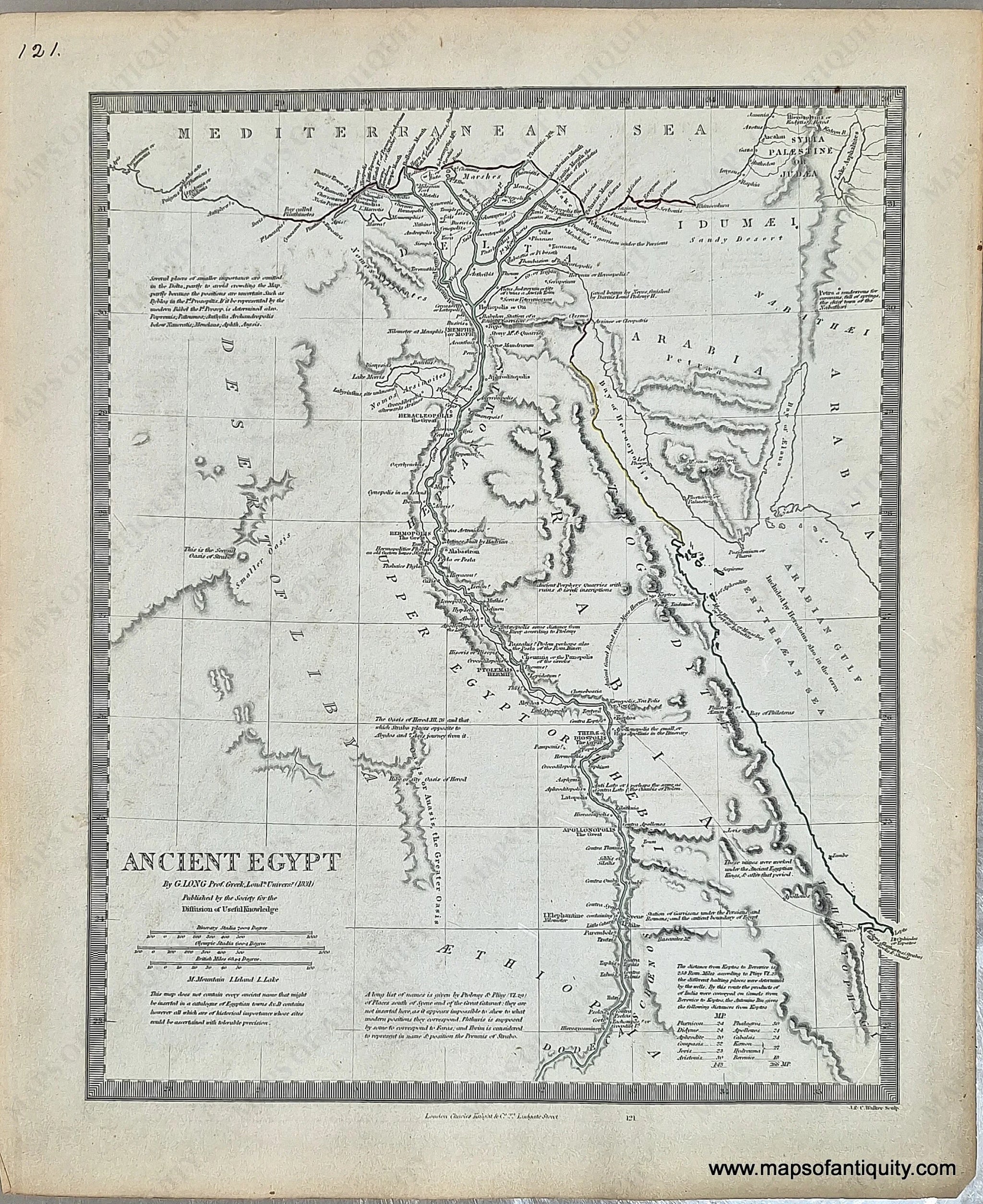 Ancient Egypt Map