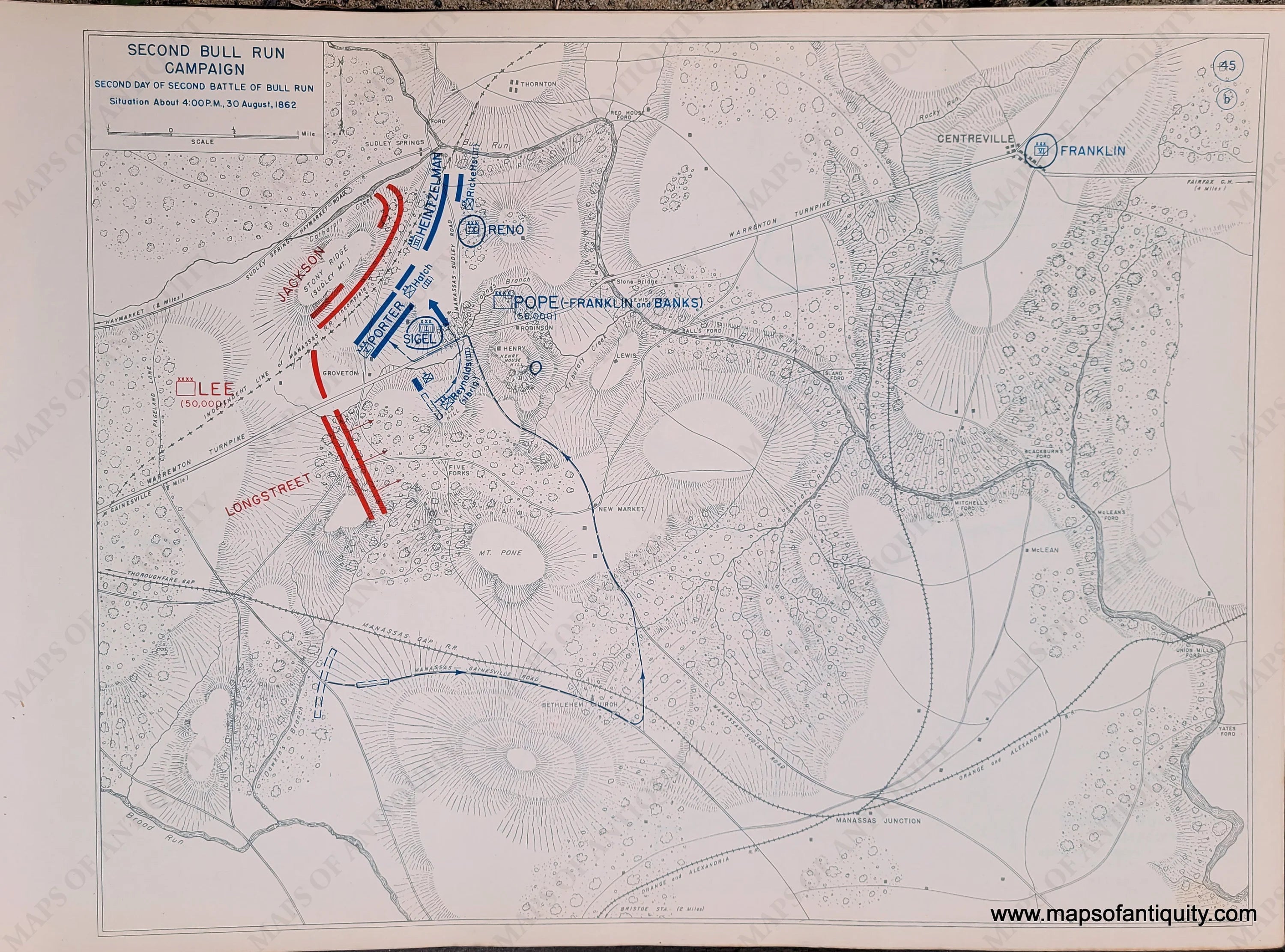 1948 - Second Bull Run Campaign, Second Day of Second Battle of Bull R ...