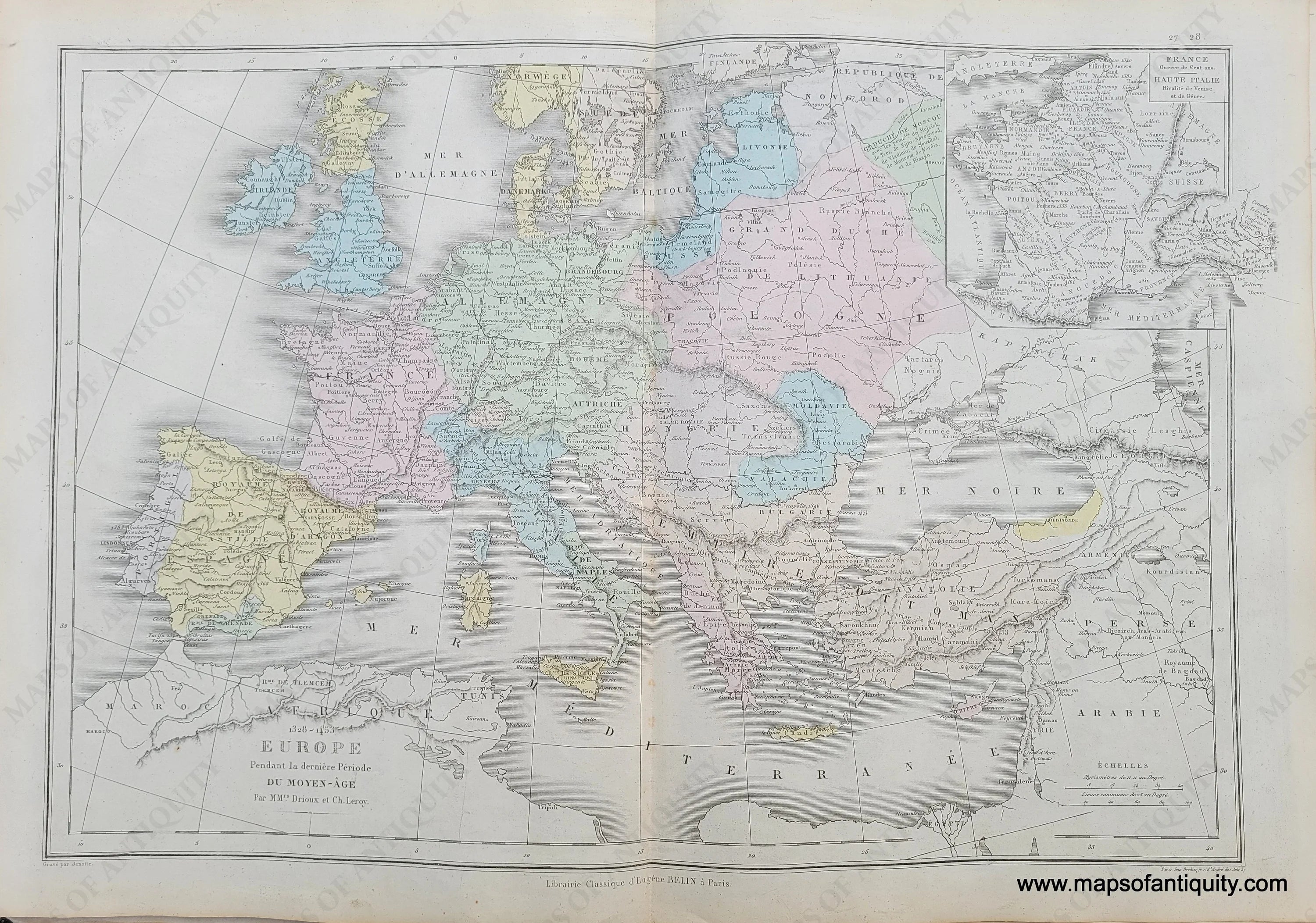 Political Map Of Europe 1453 The Advance Of The Ottoman Turks,