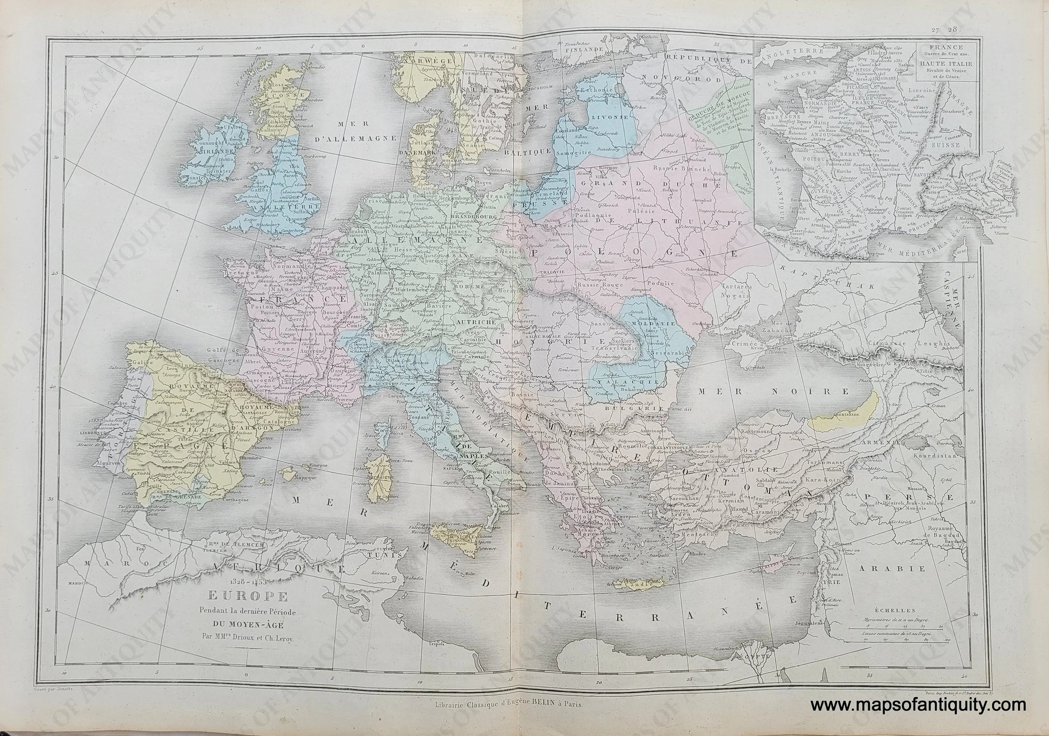 Map Of Europe During Middle Ages Secretmuseum