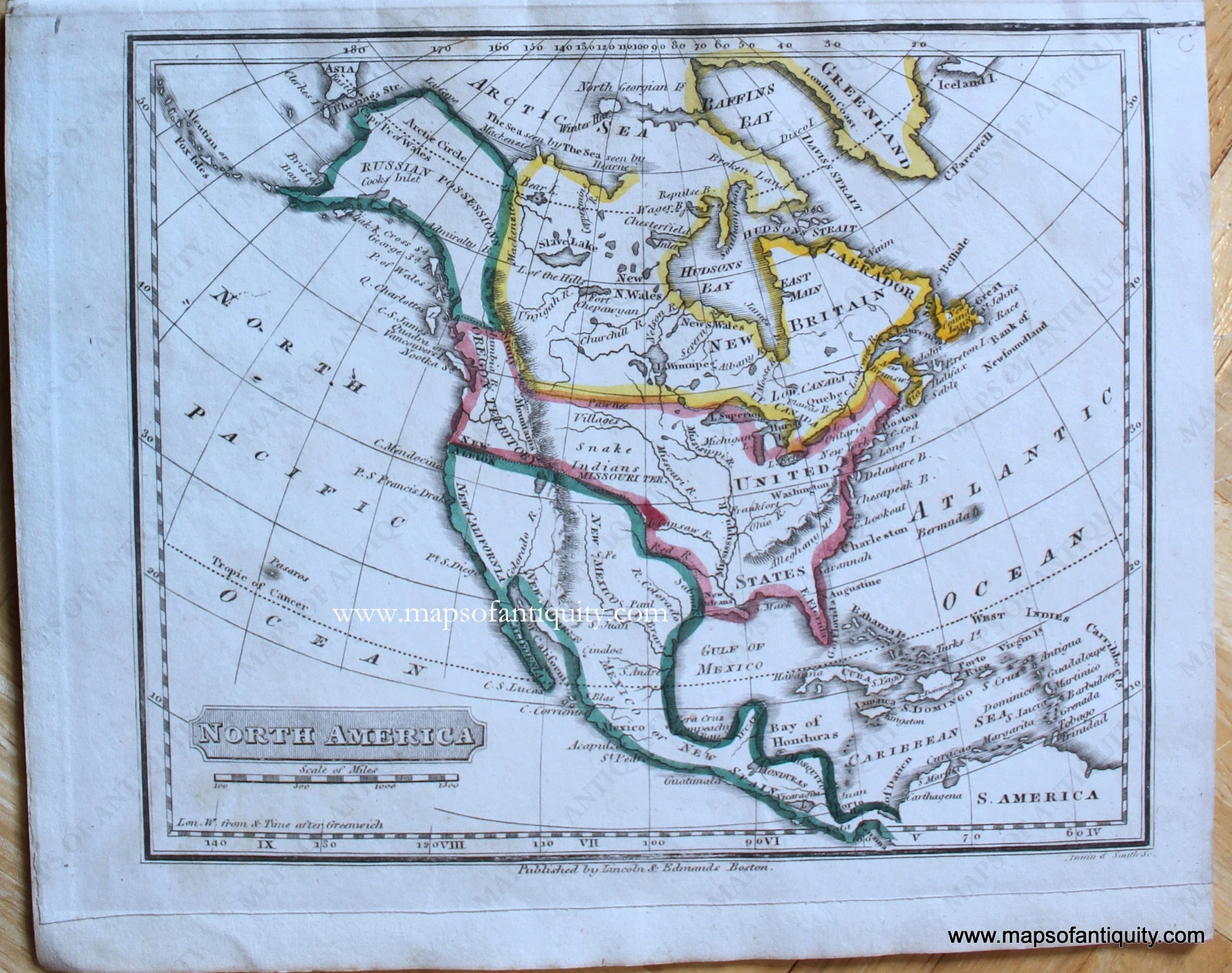 1830 - School Atlas to Adams' Geography - Antique Atlas – Maps of Antiquity