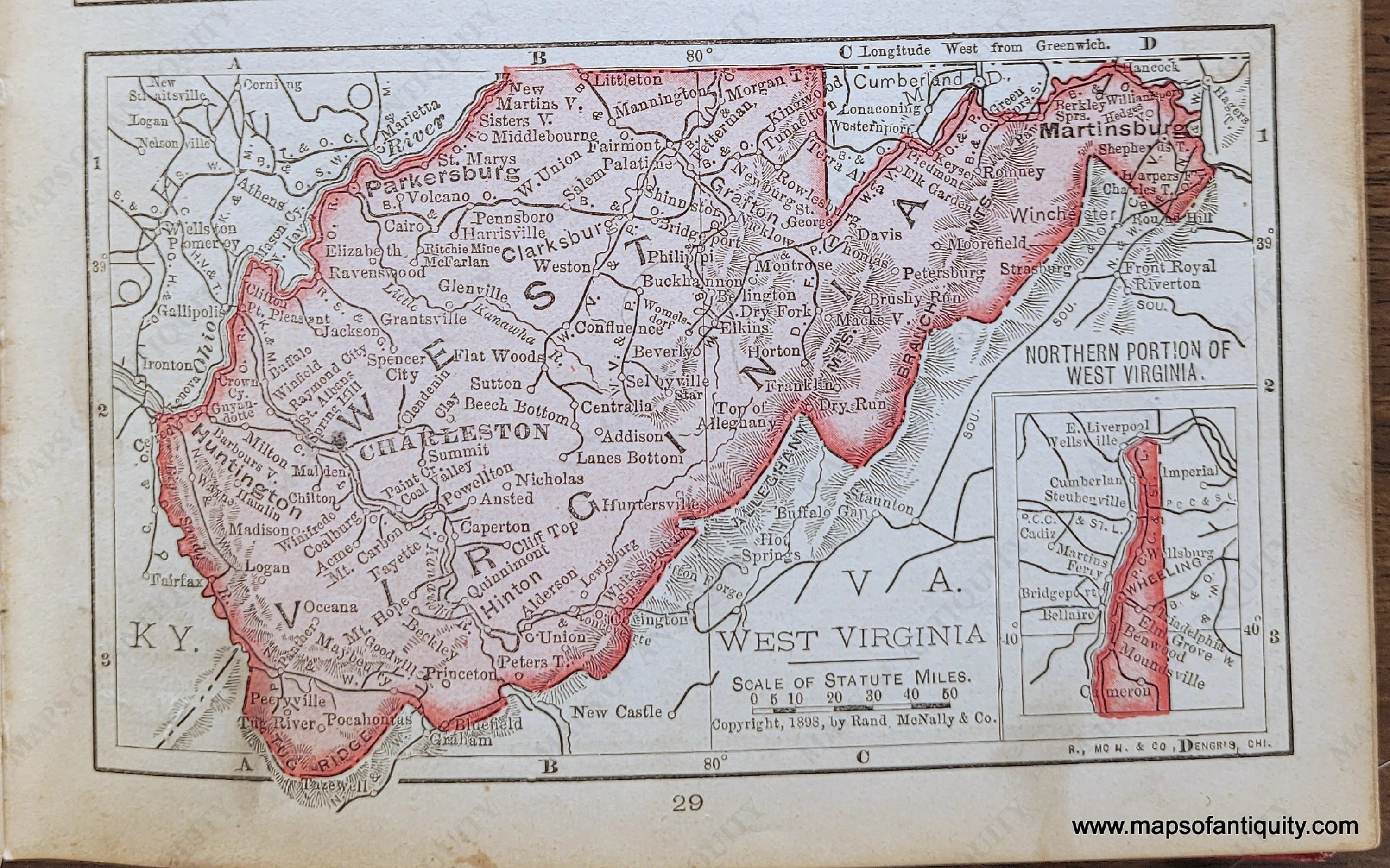 Map Of West Virginia
