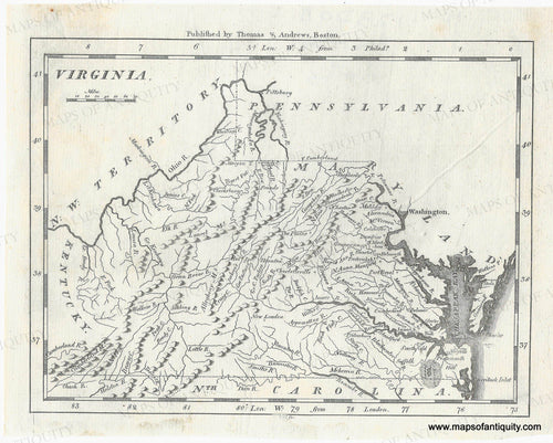 Virginia - Antique – Maps of Antiquity