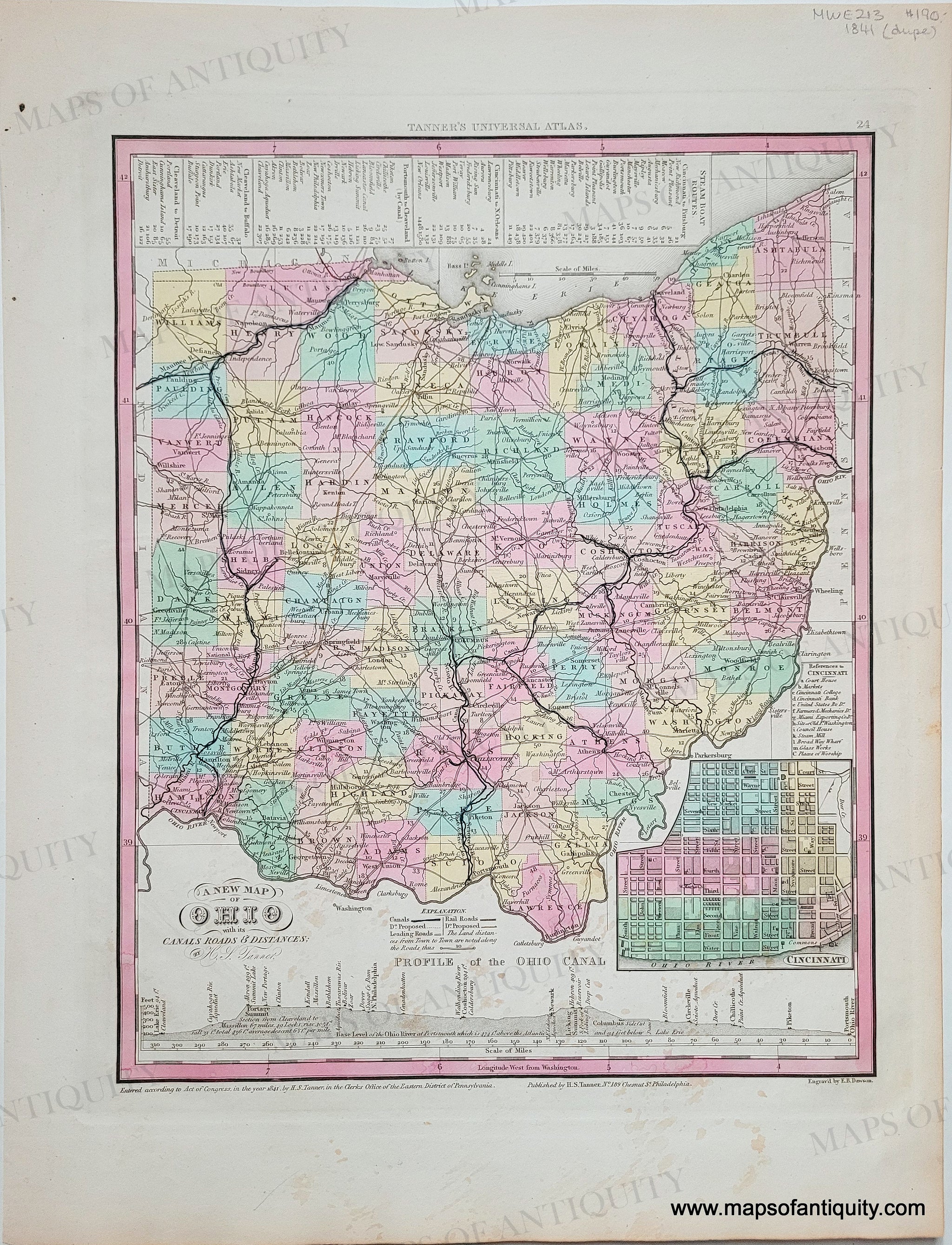 Historical Maps Of Ohio