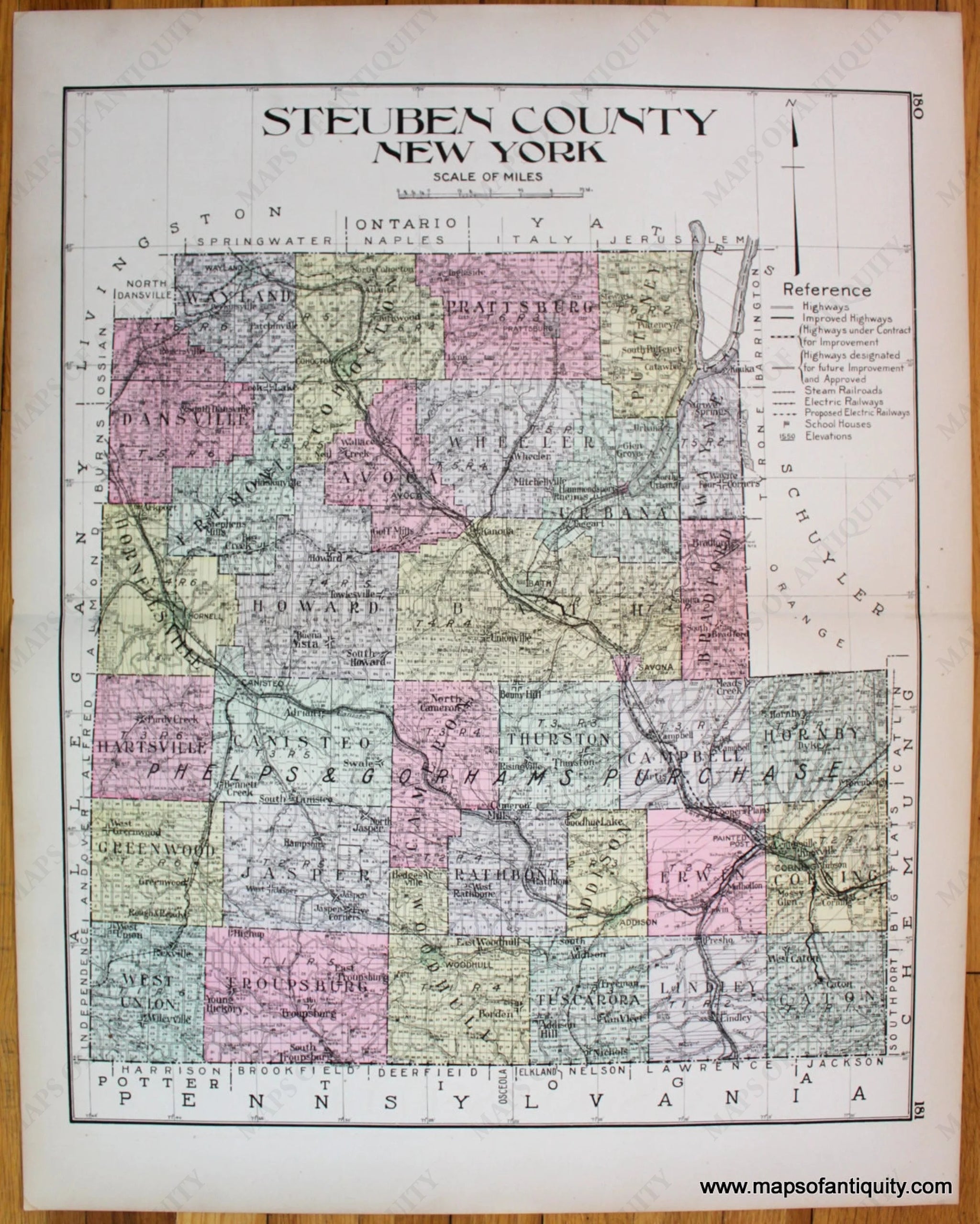 Urbana Steuben County Map 2022 Self Guided Conservation Tour