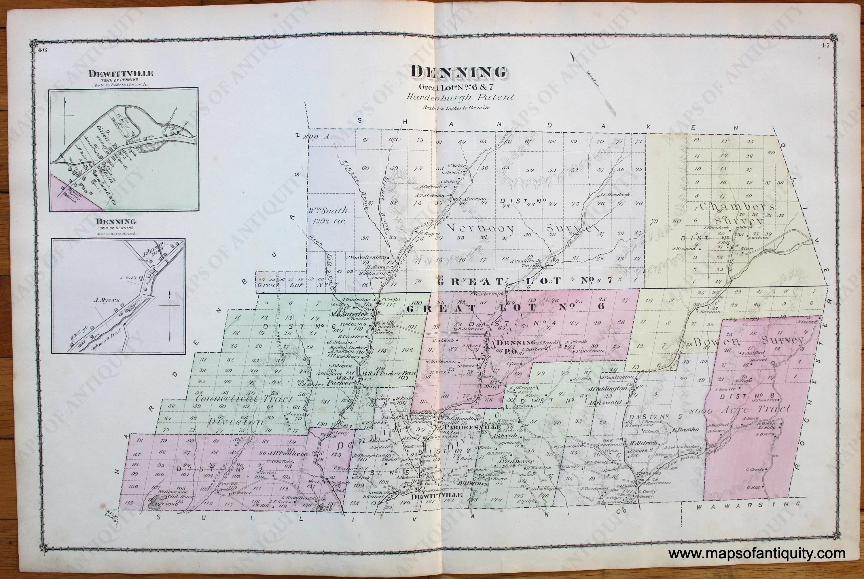 Map Of Ulster County Towns