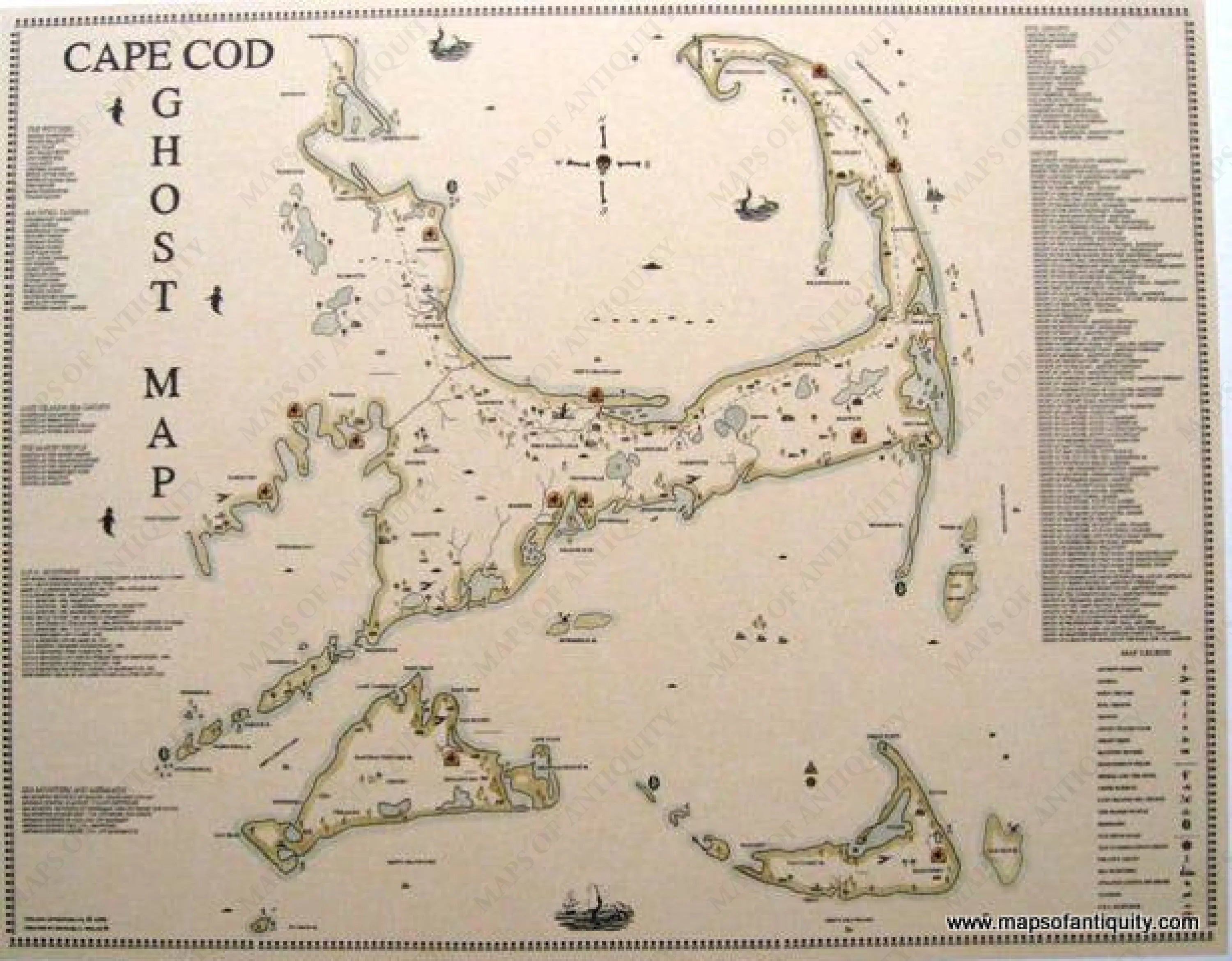 Cape Cod Ghost Map – Maps of Antiquity