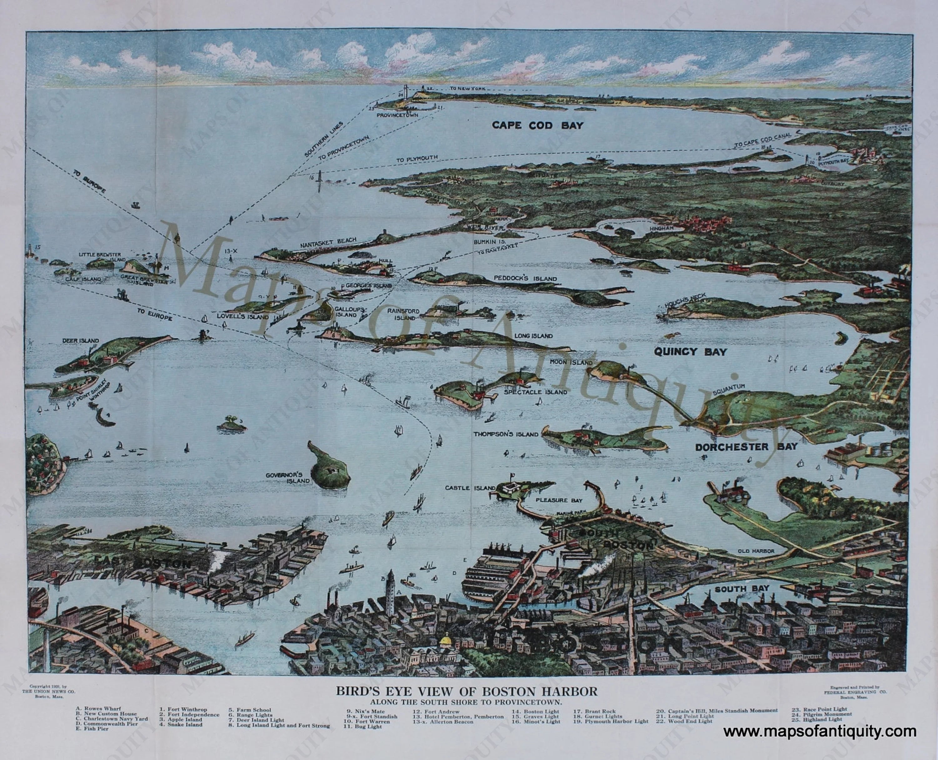 Boston Harbor Lighthouse Map DEER ISLAND LIGHTHOUSE, Boston Harbor,