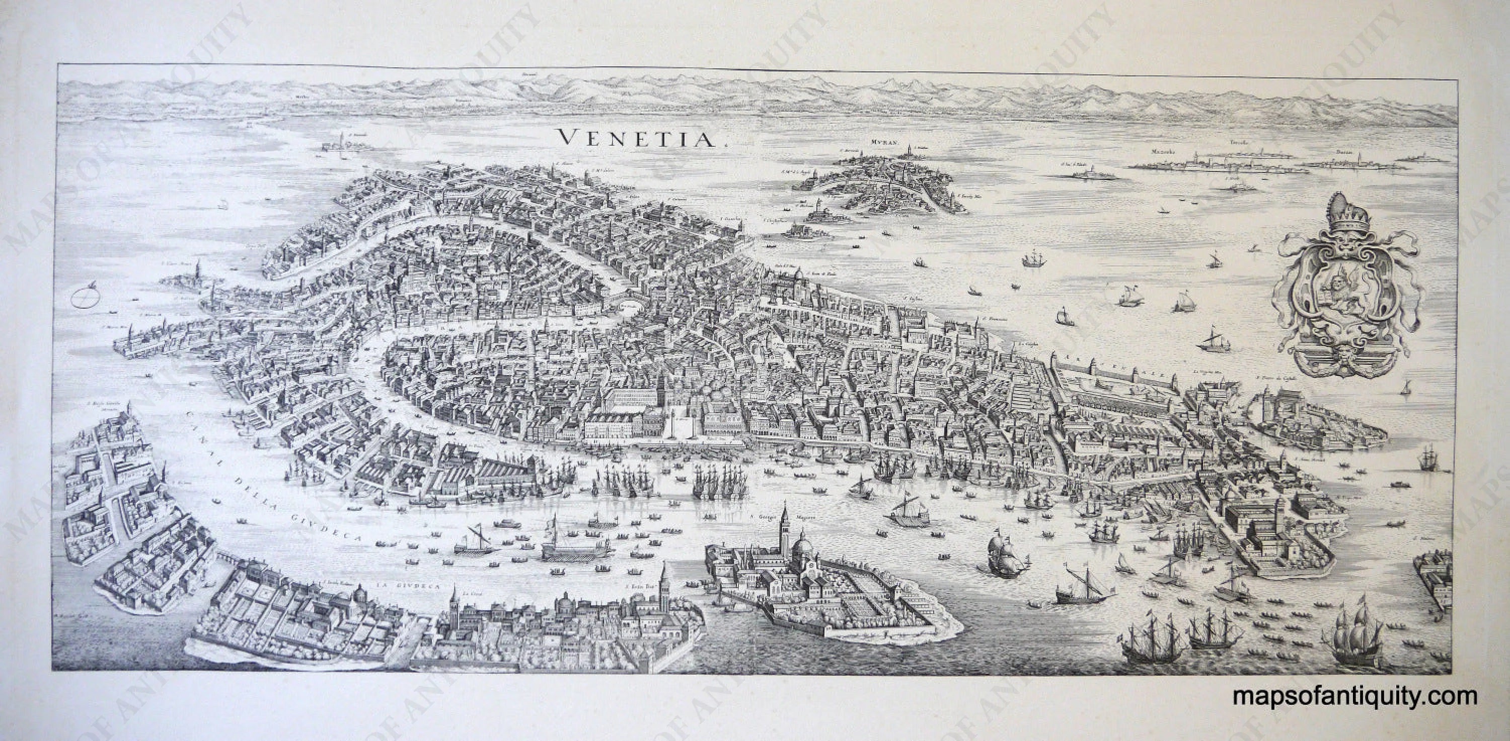 Venetia (Venice, Italy) - Reproduction Map – Maps of Antiquity