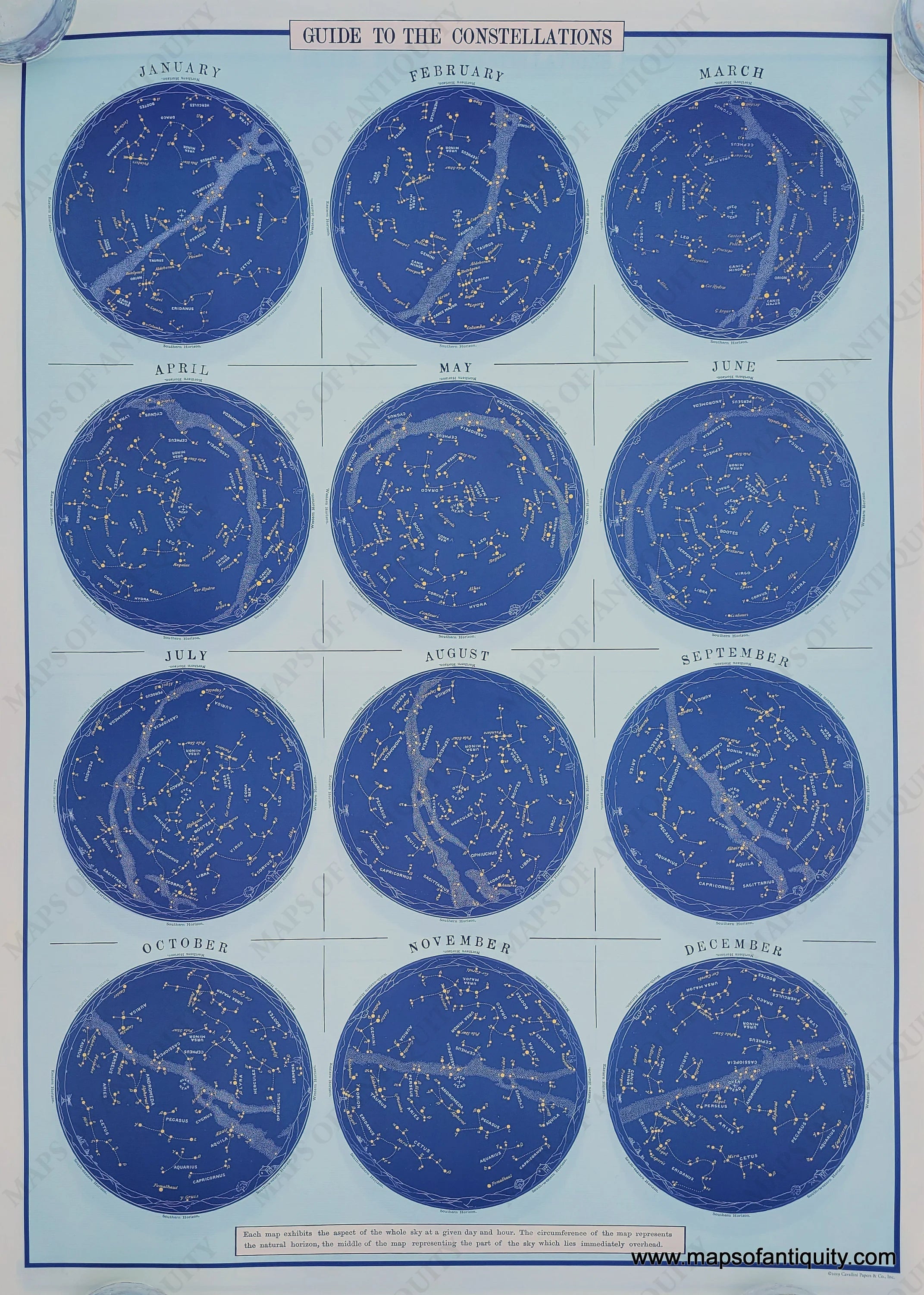 Guide to the Constellations - Reproduction – Maps of Antiquity