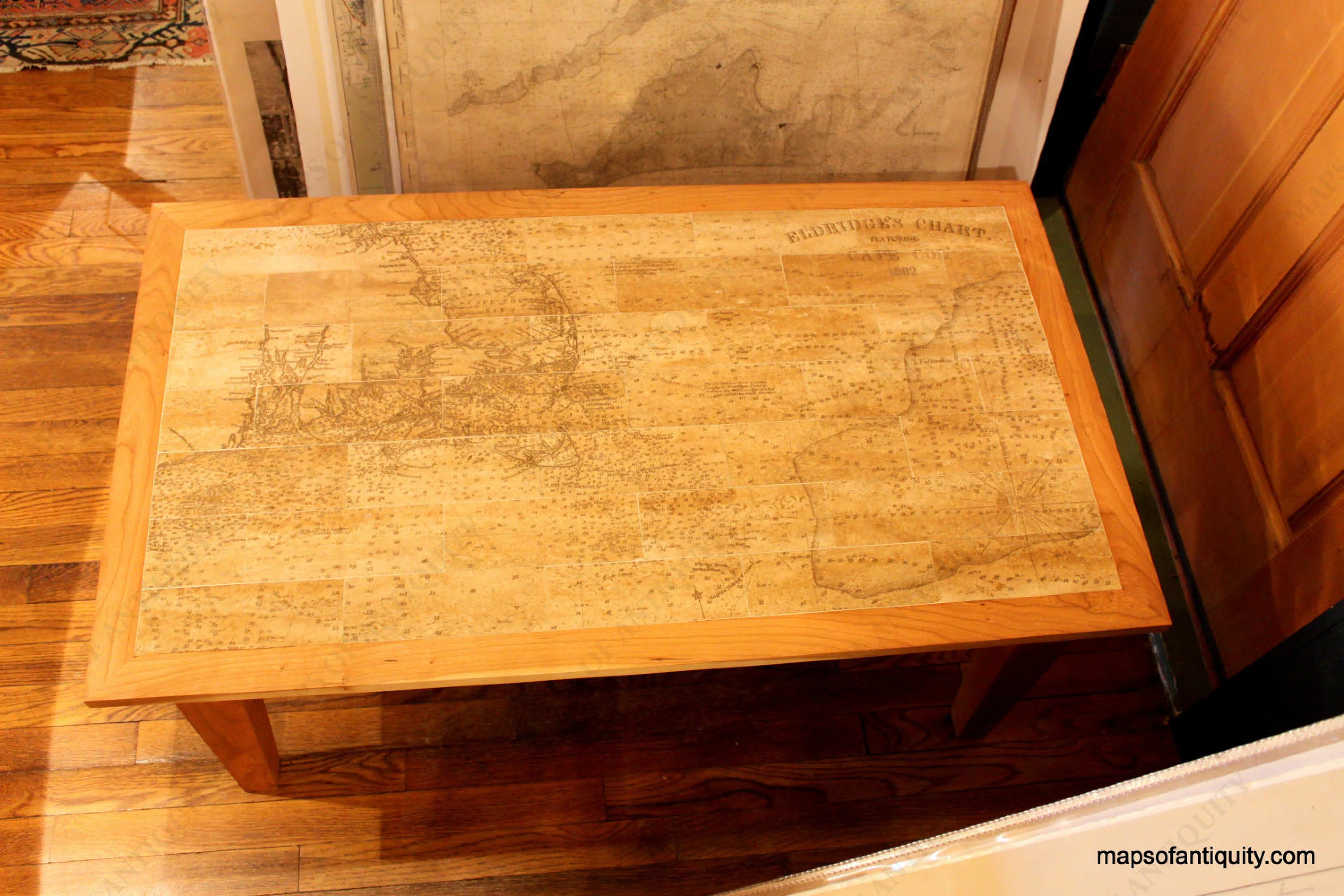 Chart or Map Tile Coffee Table – Maps of Antiquity
