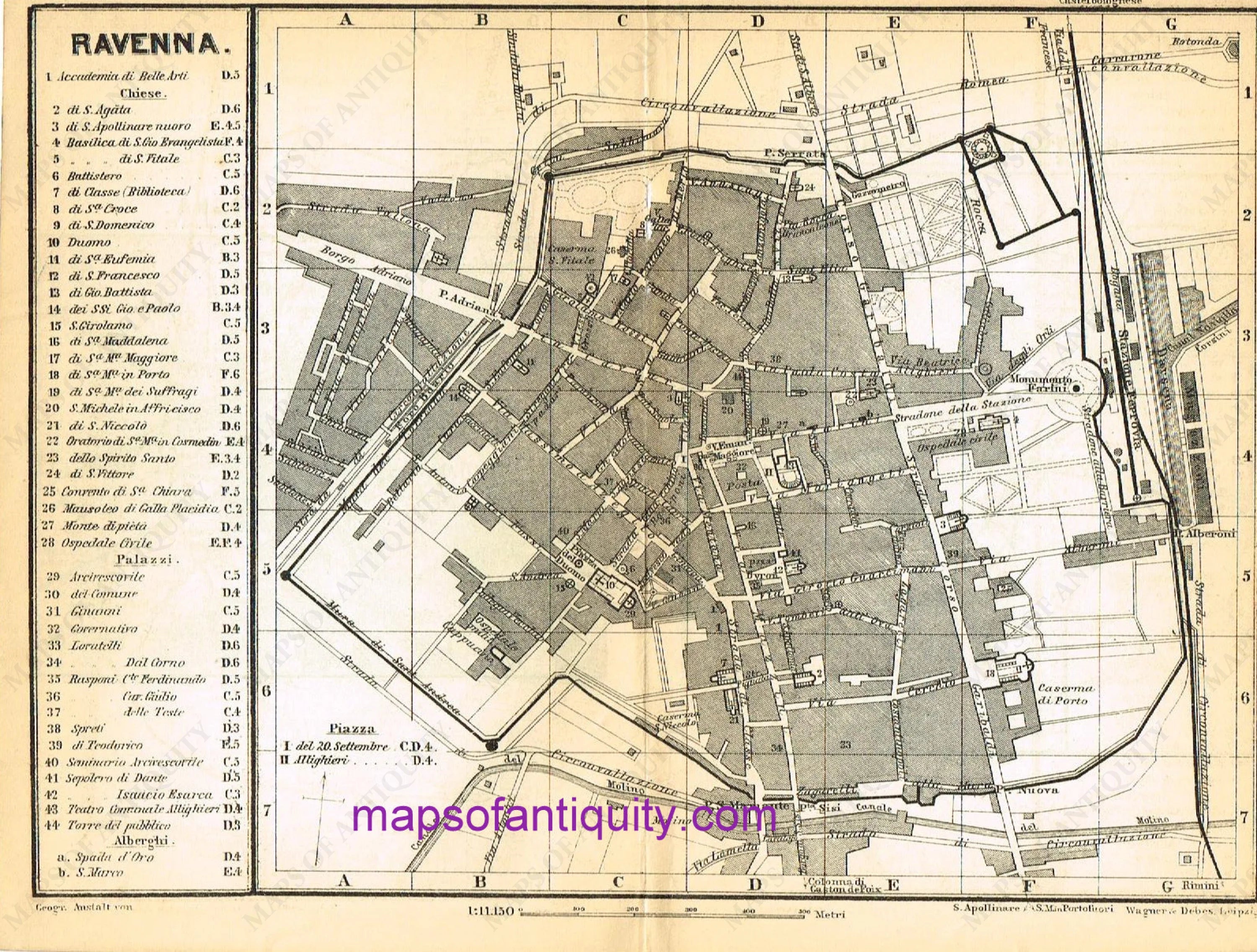 Ravenna Map And Ravenna Satellite Image